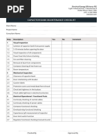 Battery Check List | PDF