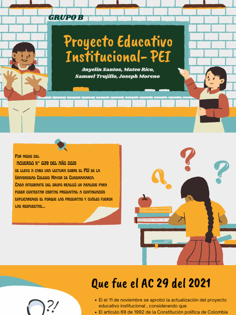 Turquesa Amarillo y Rojo Oscuro Dibujado A Mano Texto Informativo ...