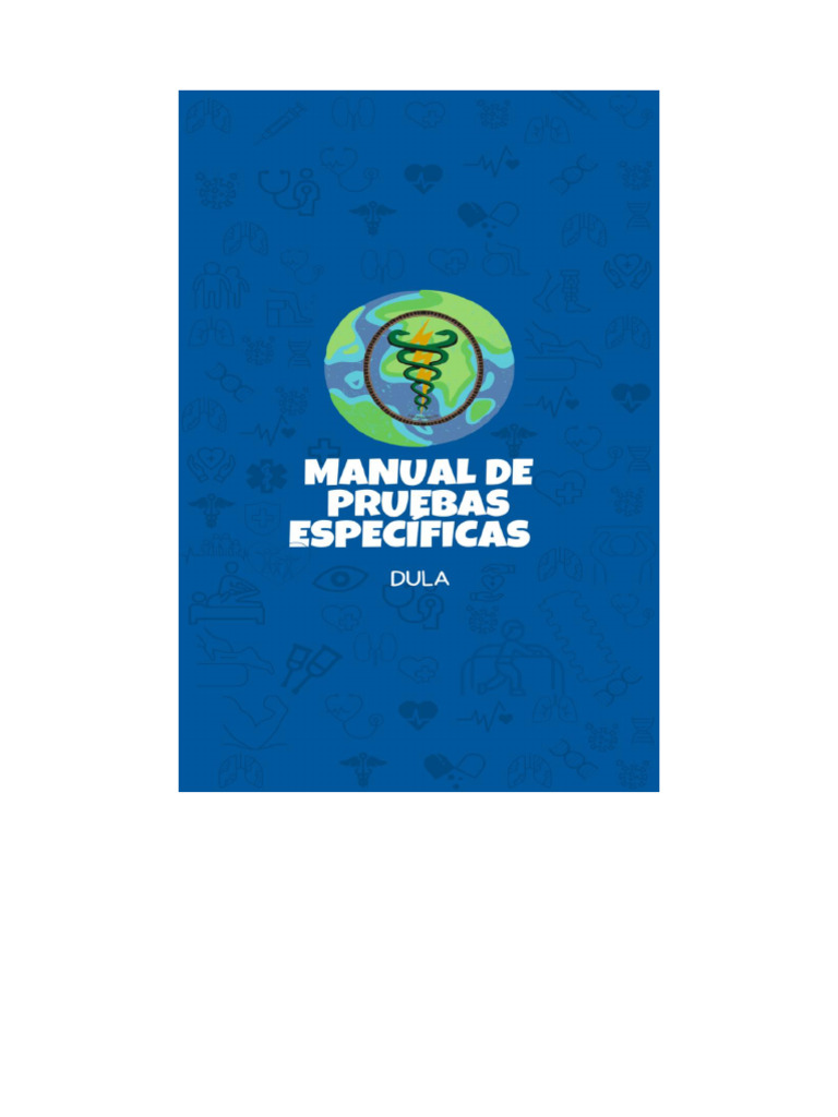 Manual de Pruebas Específicas DULA-1 - 240119 - 113644 | PDF | Codo | Tobillo