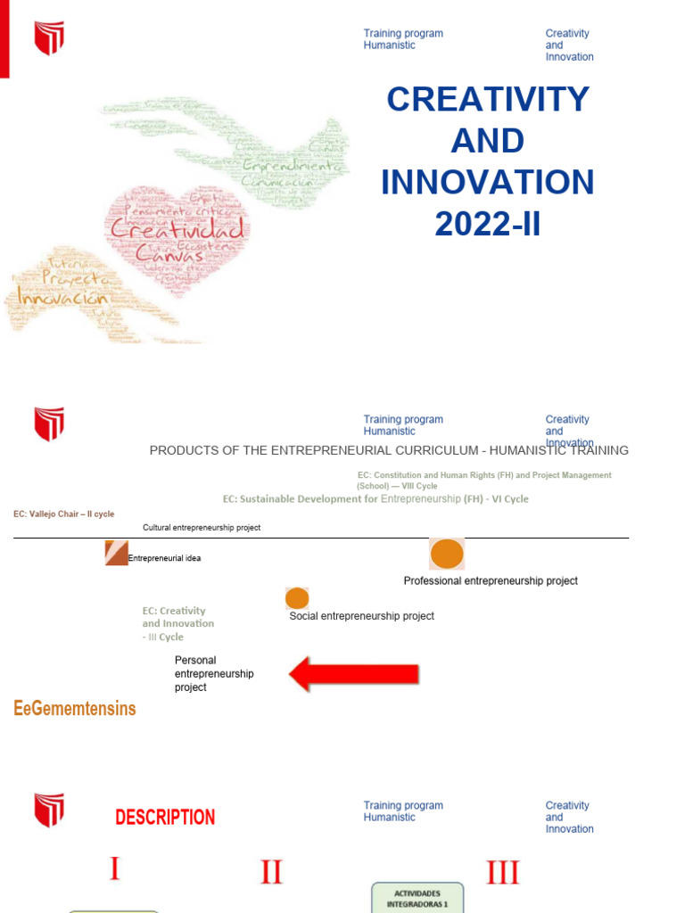 Creativity and Innovation Presentation 2022 II | PDF | Entrepreneurship | Creativity