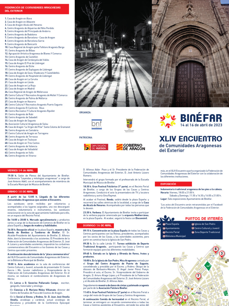 Tríptico Encuentro | PDF