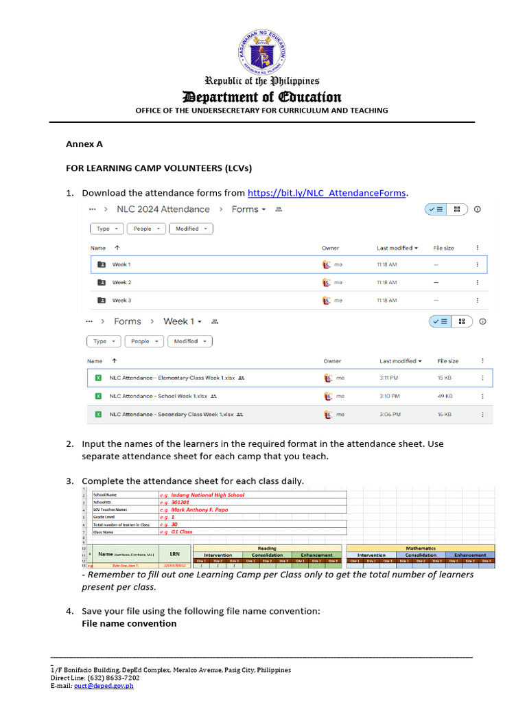 Memo To The ROs Attendance Tracking Tool JH Edits 2 | PDF | Software ...