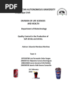 Acidity of Common Drinks Chart | PDF