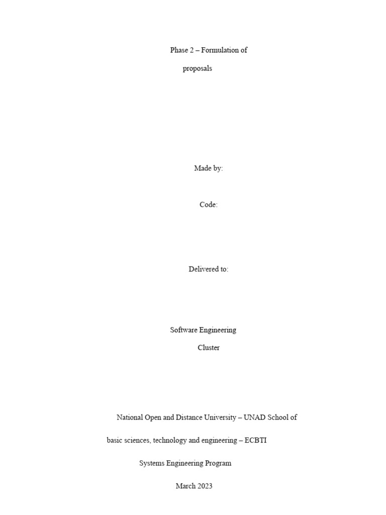 Phase 2 Software Engineering Pdf Databases Computer Security 