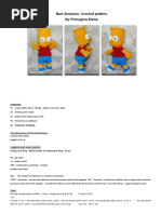 Blue Monster Suk Crochet Pattern | PDF | Crochet | Yarn