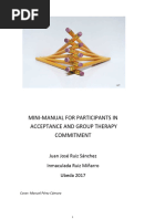 ACT Case Formulation Template v2.0 | PDF | Thought | Self