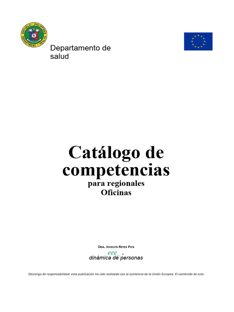 Catálogo de Competencias | PDF | Gestión de recursos humanos | Planificación