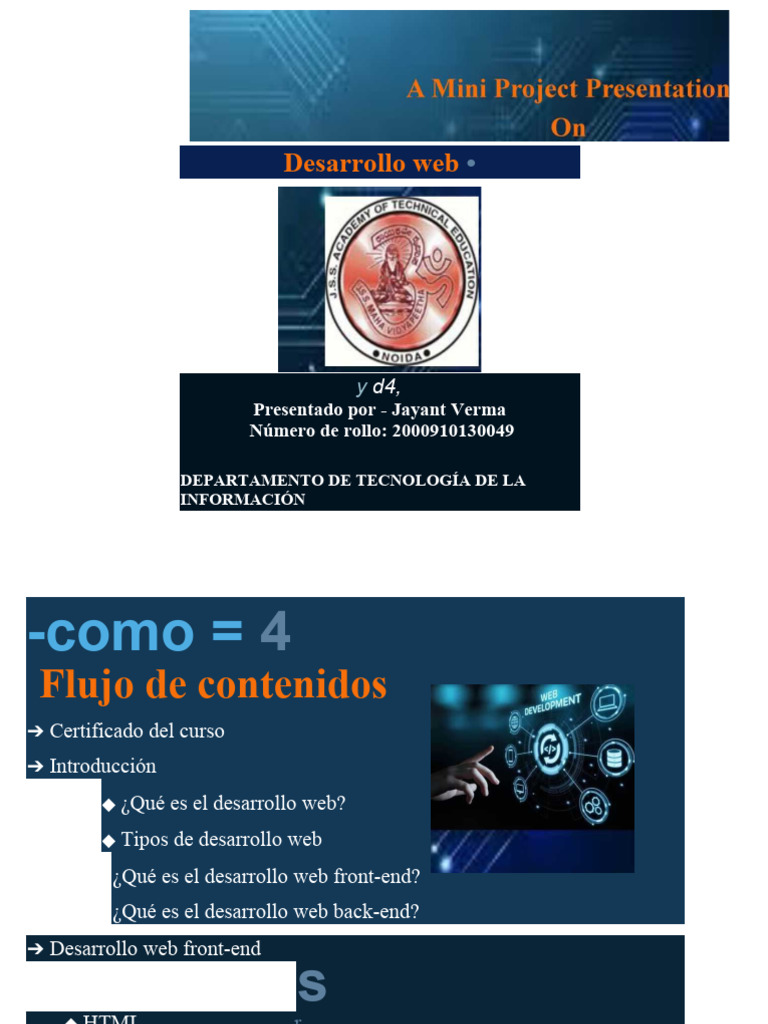 Para Desarrollo Web Front-End | PDF | Red mundial | Internet y web