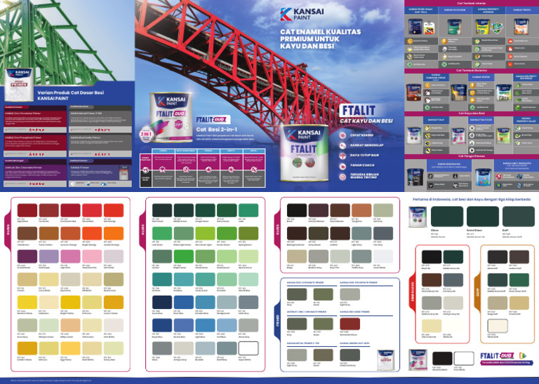Kansai Ftalit Color Card v.3 - Fa Digital | PDF