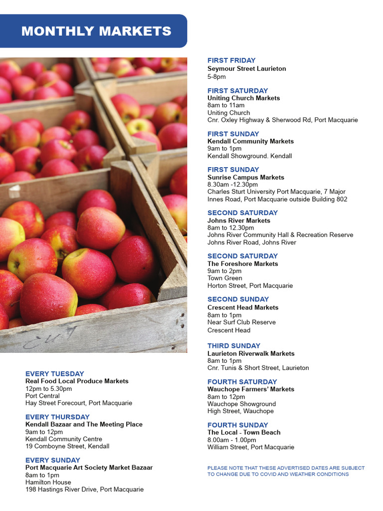 Monthly Markets As of August 2023 | PDF