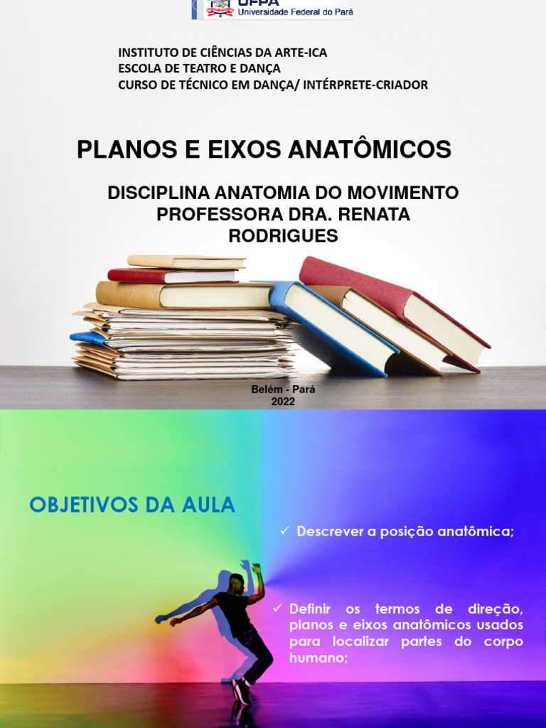 Planos Eixos Anatômicos | PDF | Anatomia