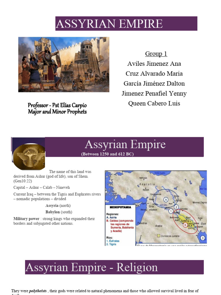 Assyrian Empire | PDF | Assyria | Kingdom Of Judah