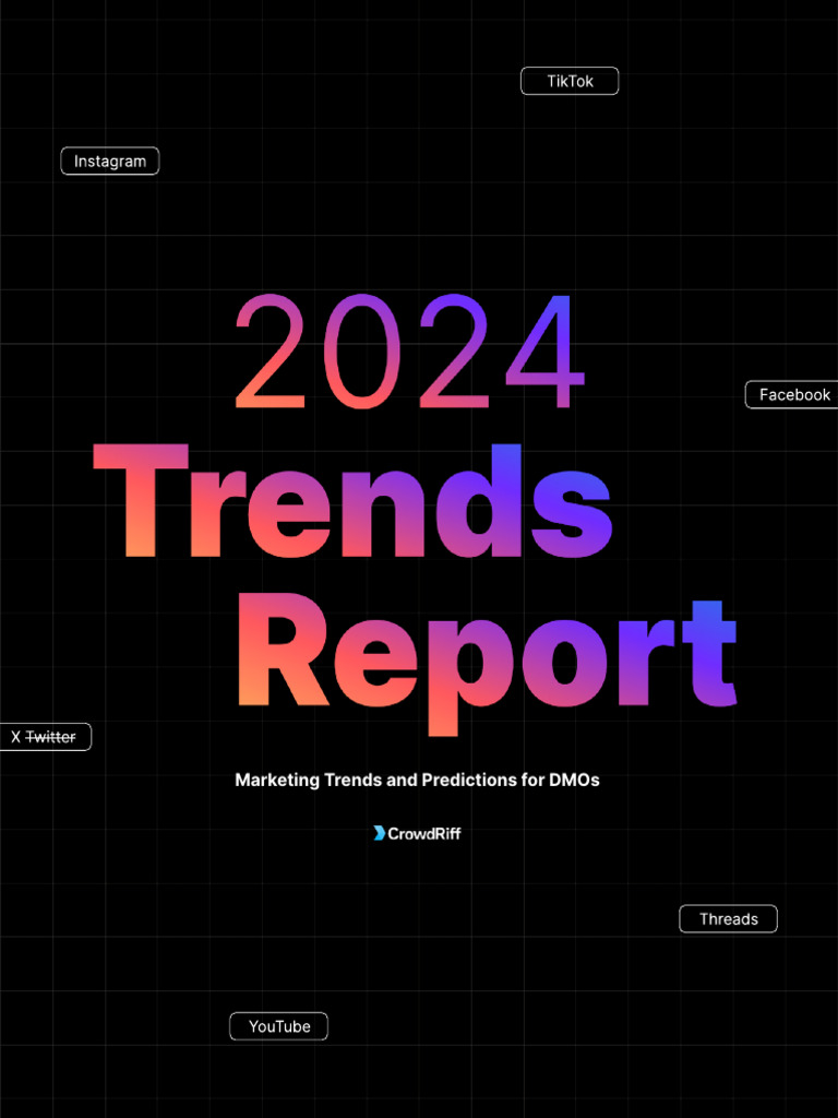 2024 Destination Marketing Trends Report | PDF | Artificial ...