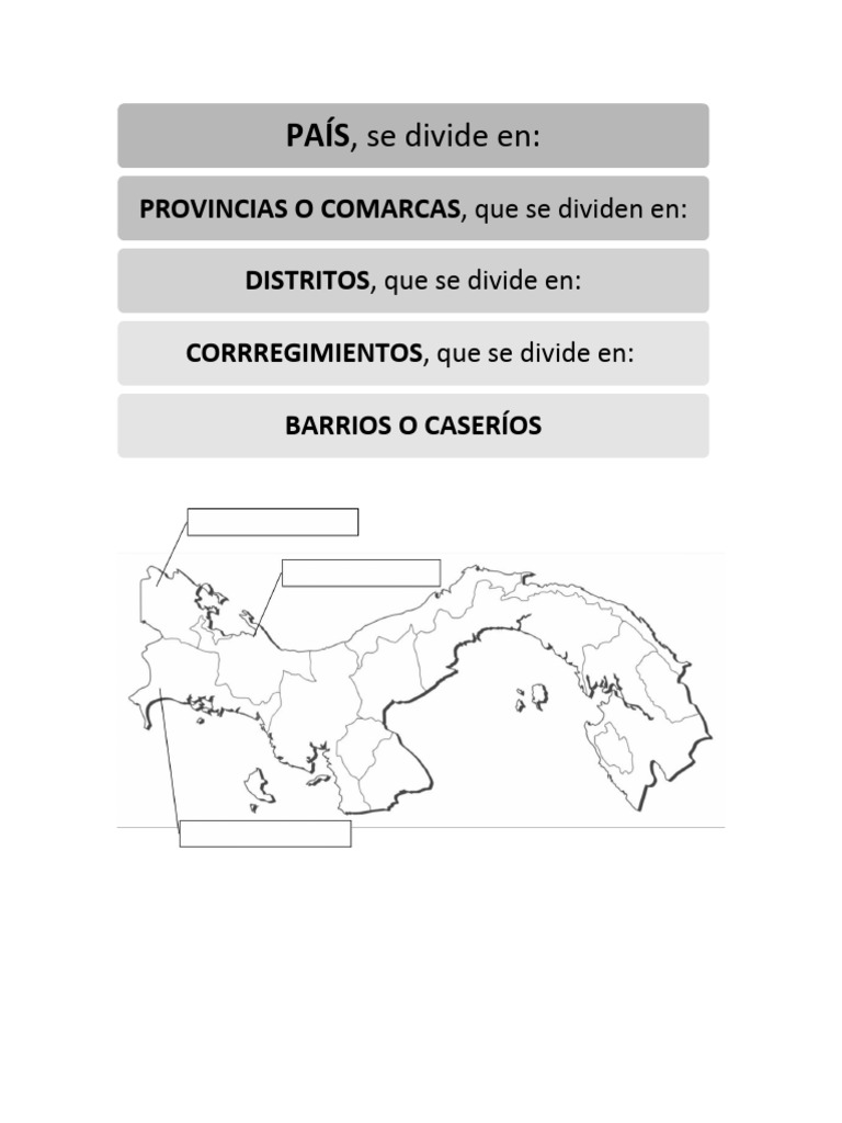División de Provincias de Chiriquí, Comarca Ngabe Buglé y Bocas. | PDF | Derecho