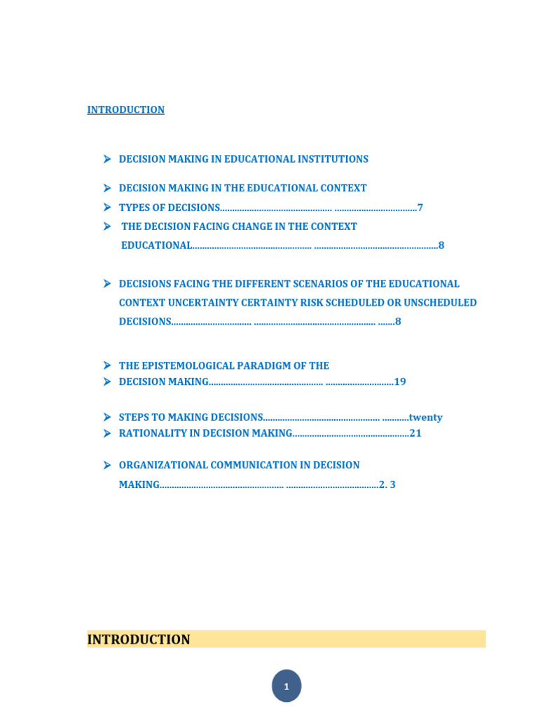 Decision Making | PDF | Decision Making | Communication