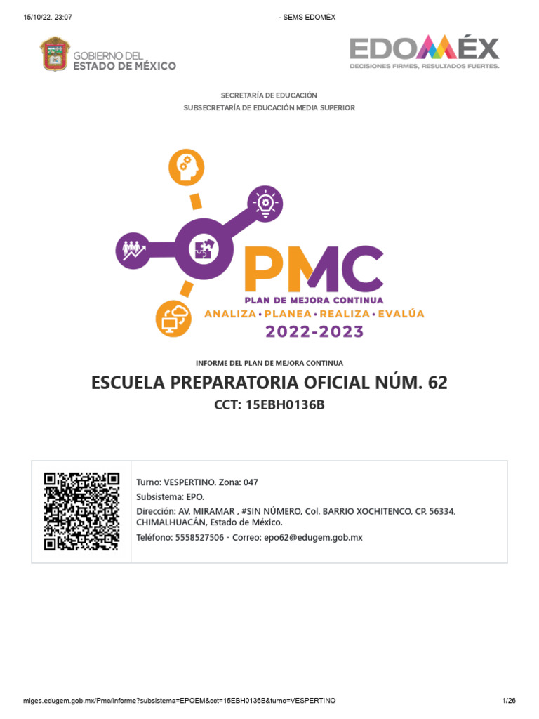 pmc-tv-2022-2023 | Descargar gratis PDF | Evaluación | Responsabilidad