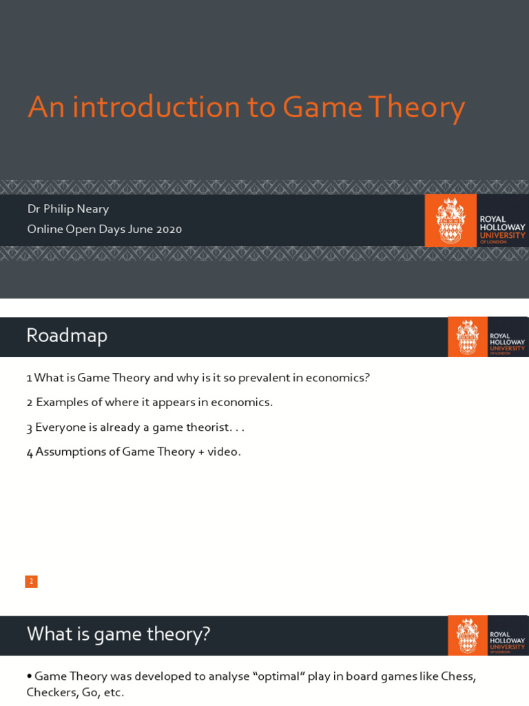 Introduction to Game Theory in Economics | PDF | Game Theory | Auction