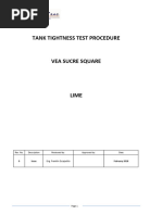 Concrete Tank Leak Test Procedures | PDF | Concrete | Water