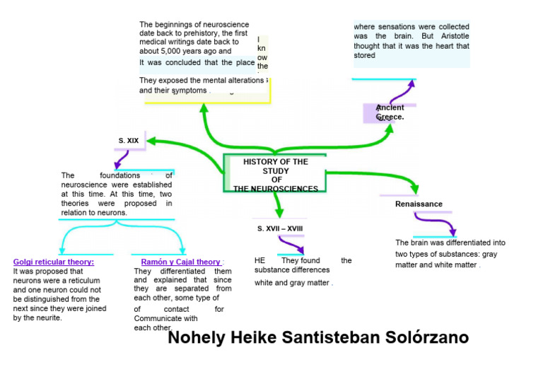 Neurosciences - Mind Map | PDF | Neuroscience | Brain