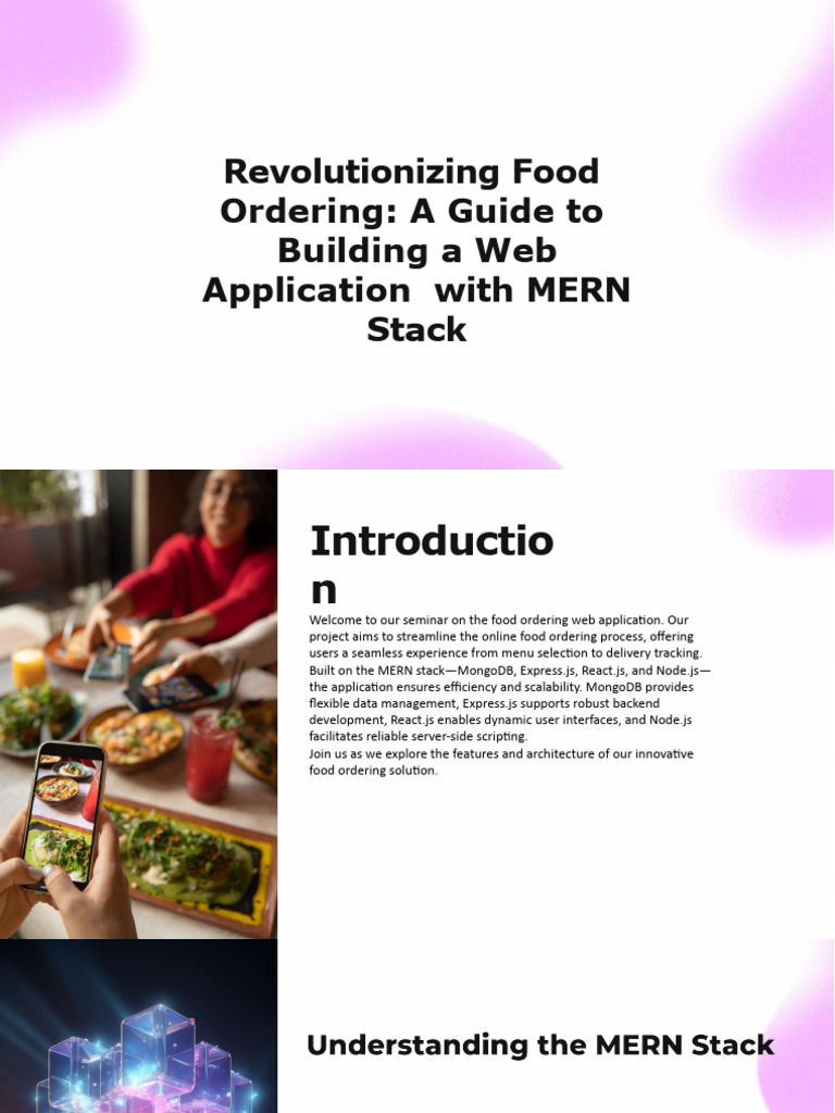 MERN Tutorial for Food Ordering App | PDF | Web Application | World ...