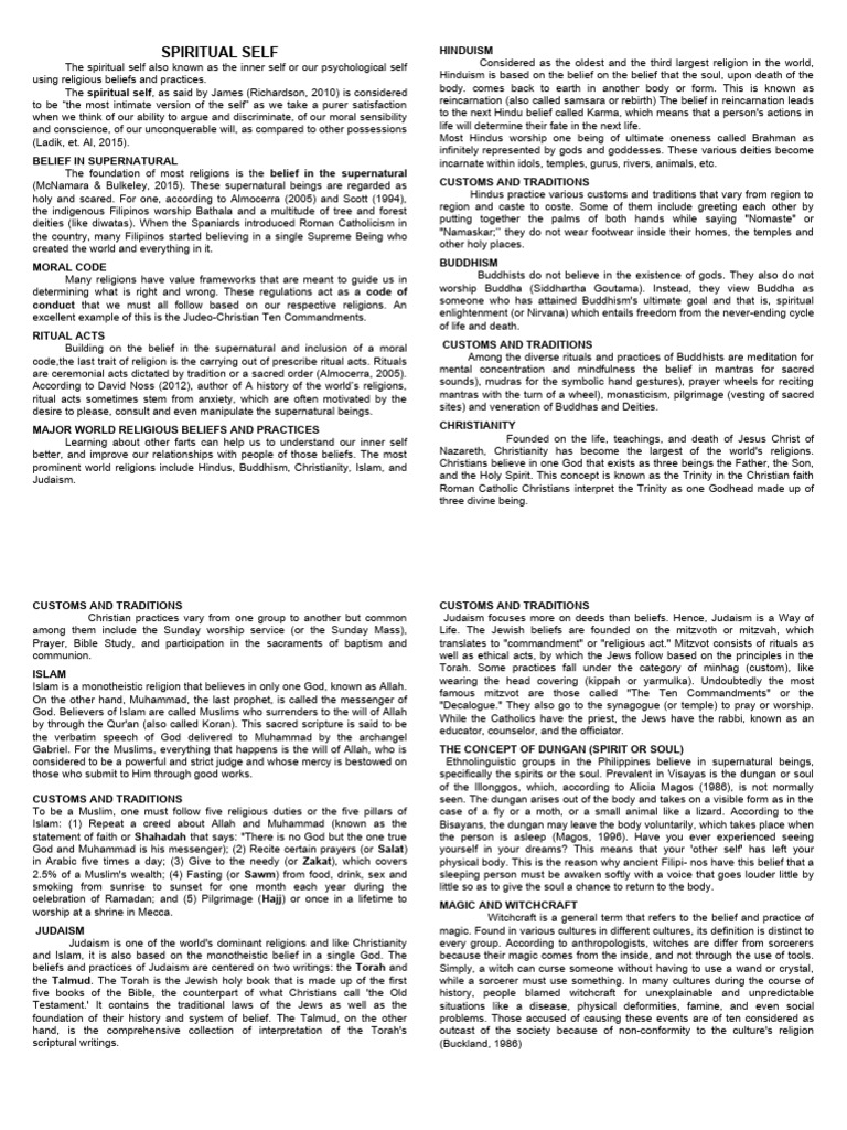Understanding Spiritual and Religious Beliefs | PDF | Mitzvah | Monotheism