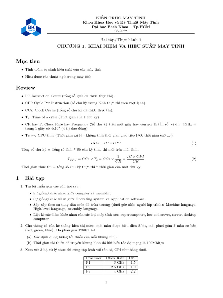 Chap1.performance | PDF