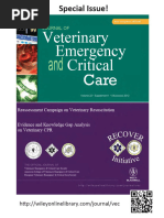 J Vet Emergen Crit Care - 2012 - Rozanski - RECOVER Evidence and ...