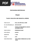 PB Folio Pendidikan Islam SVM 1 | PDF