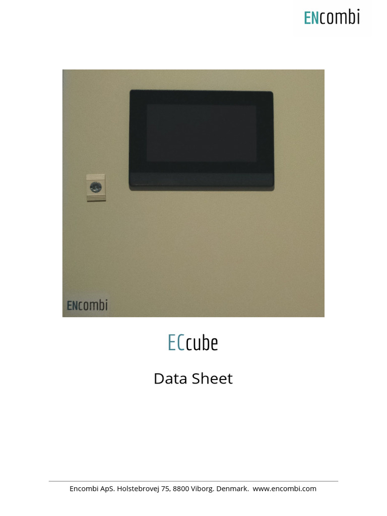 ECcube-Datasheet V3 | PDF | Equipment | Power (Physics)