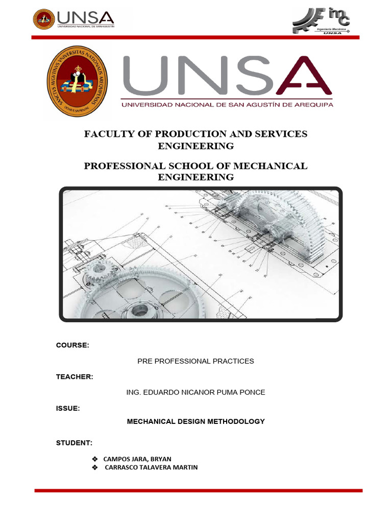 Methodology and Standards Mechanical Design | PDF | Welding | Construction