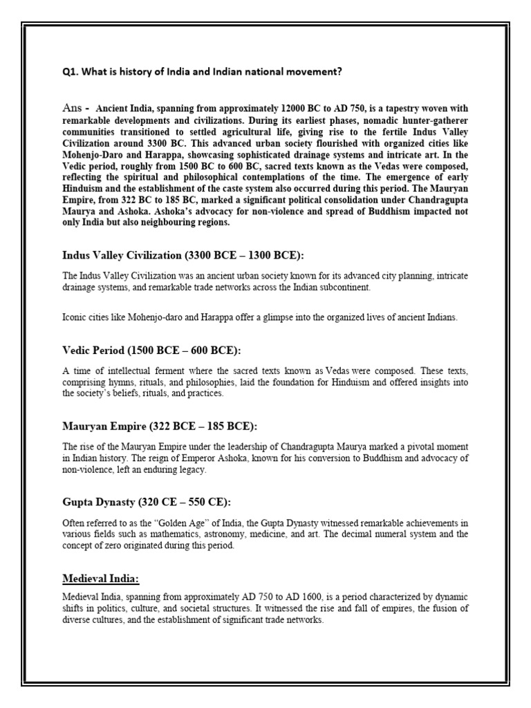 History of Indian National Movement (1932 - 1947 A.D.) | PDF | Indian ...