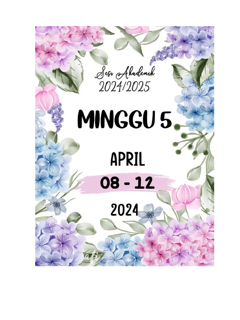 RPH MInggu 5 | PDF