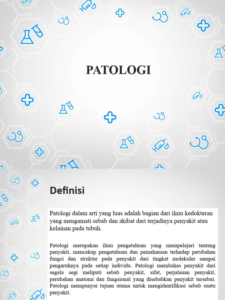 Panduan Lengkap Patologi dan Patofisiologi | PDF | Sains & Matematika