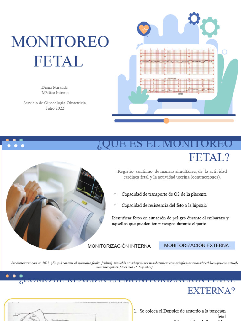 Monitoreo Fetal Definitivo | PDF | Especialidades Medicas ...