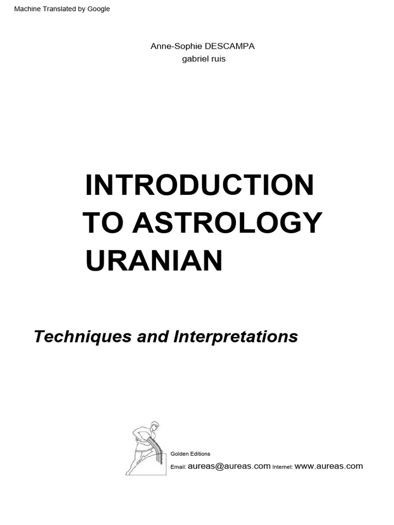 Initiation To Uranian Astrology | PDF | Astrological Sign | Planets In ...