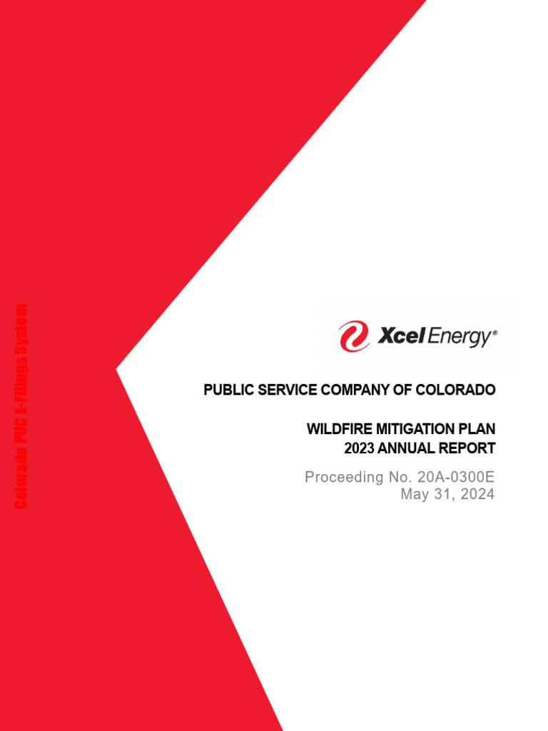 20A-0300E - Wildfire Mitigation Plan 2023 Annual Report - Final | PDF ...