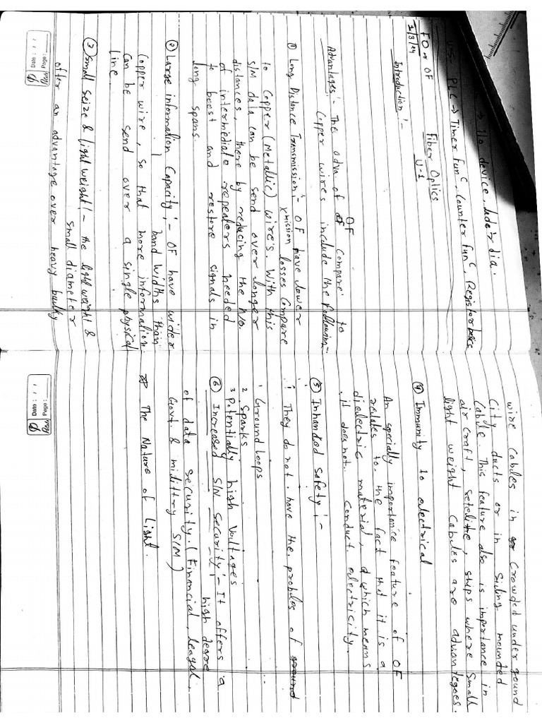 6th Semester Notes | PDF