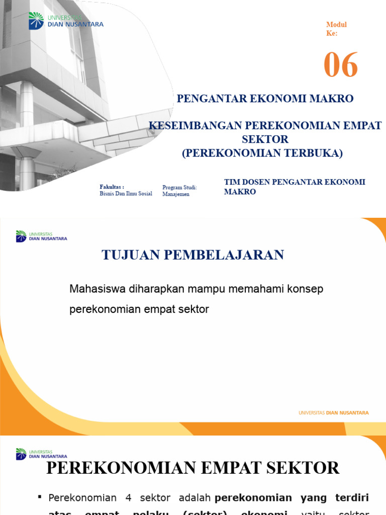 6 - Pe Makro Tim Dosen | PDF