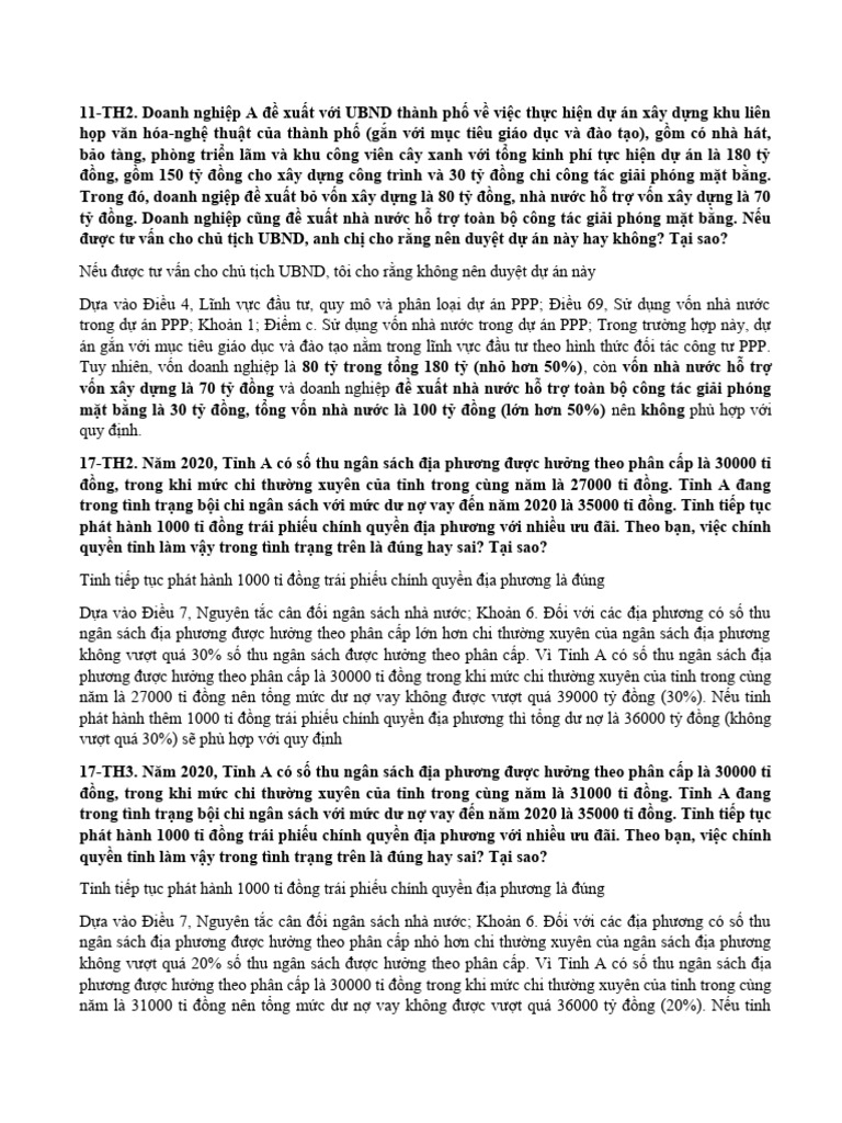 Trư NG H P B Sung | PDF