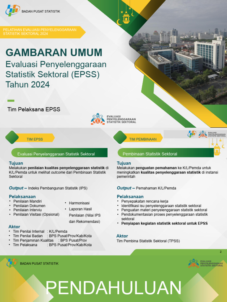 Gambaran Umum EPSS 2024 - Pusat - Rev1 | PDF