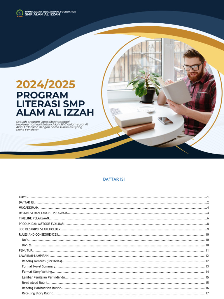@program Literasi SMP 2024-2025 | PDF