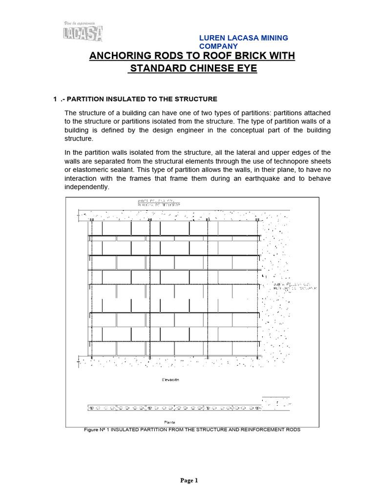 LACASA STANDARD CHINESE EYE Brick Roof Tile Anchoring | PDF | Wall | Roof