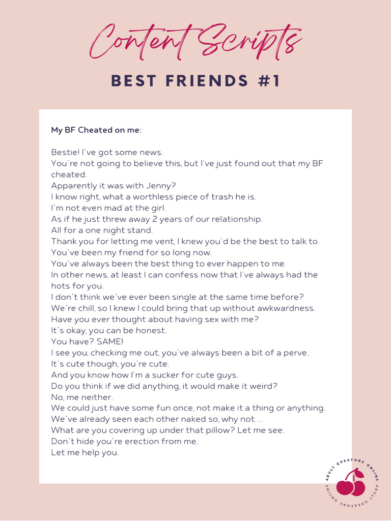 BESTFRIENDx SCRIPTS | PDF | Self-Improvement | Wellness