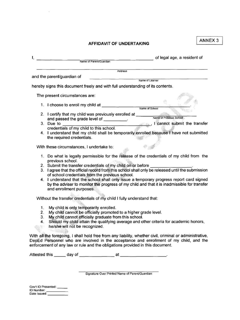 Affidavit | PDF