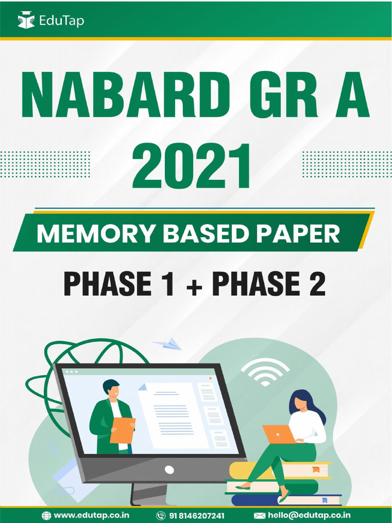 NABARD 2021 - PYQ (Phase 1 + Phase 2) | PDF | Language Arts & Discipline