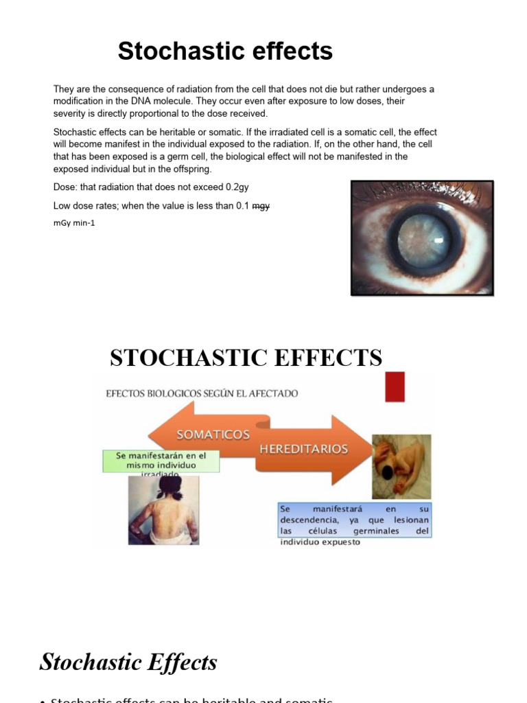 Stochastic Effects Pdf Cancer Absorbed Dose