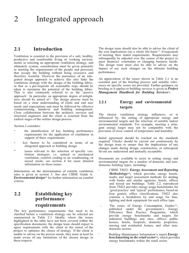 Integrated - CIBSE Guide B Ventilation and Air | PDF | Ventilation ...