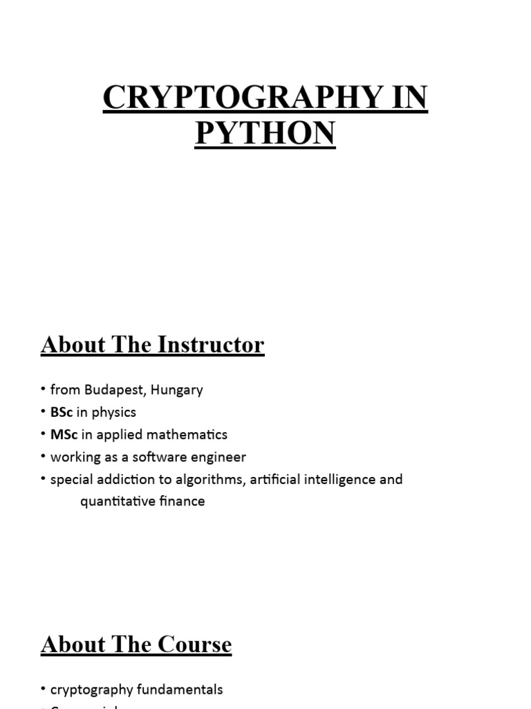 Cryptography | PDF | Cryptography | Encryption Cryptography | PDF | Cryptography | Encryption