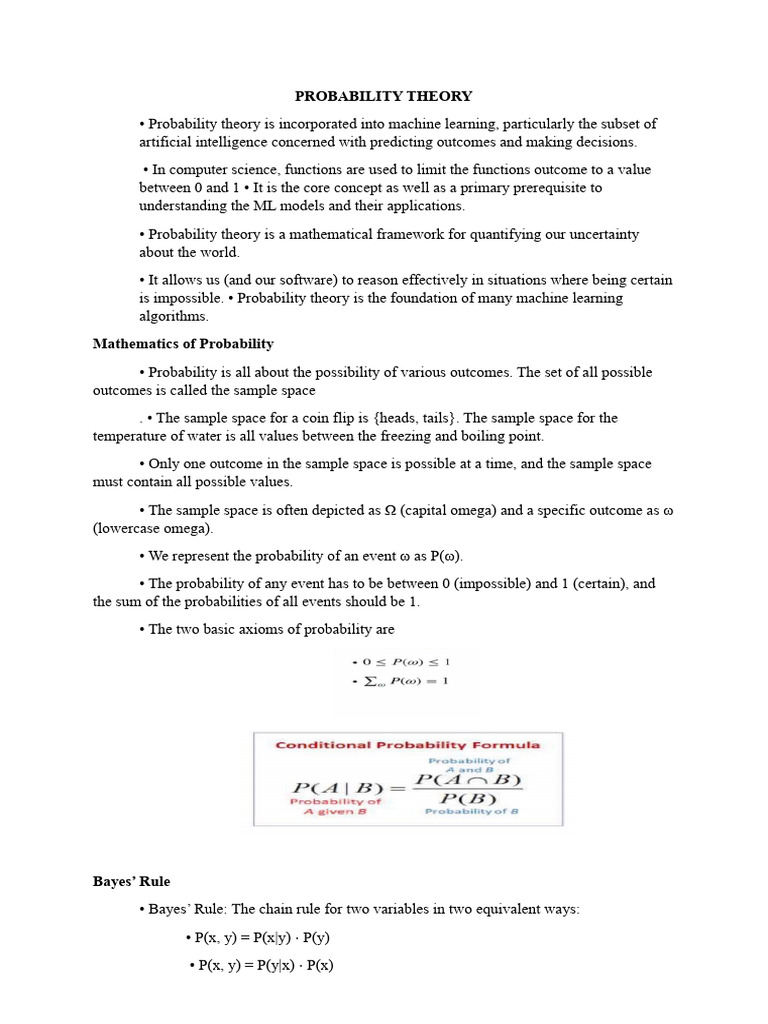 Probability Theory | PDF | Bias Of An Estimator | Variance