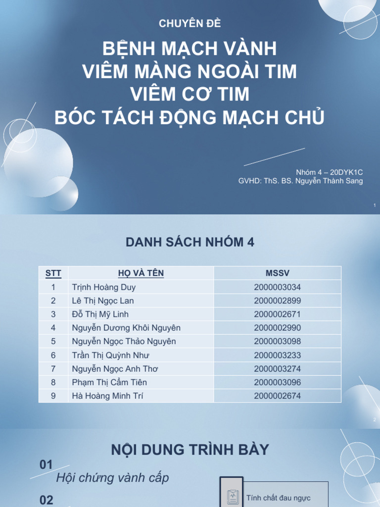 Nhóm 4 Take Home Message HCVC VMNT VCT BTDMC | PDF